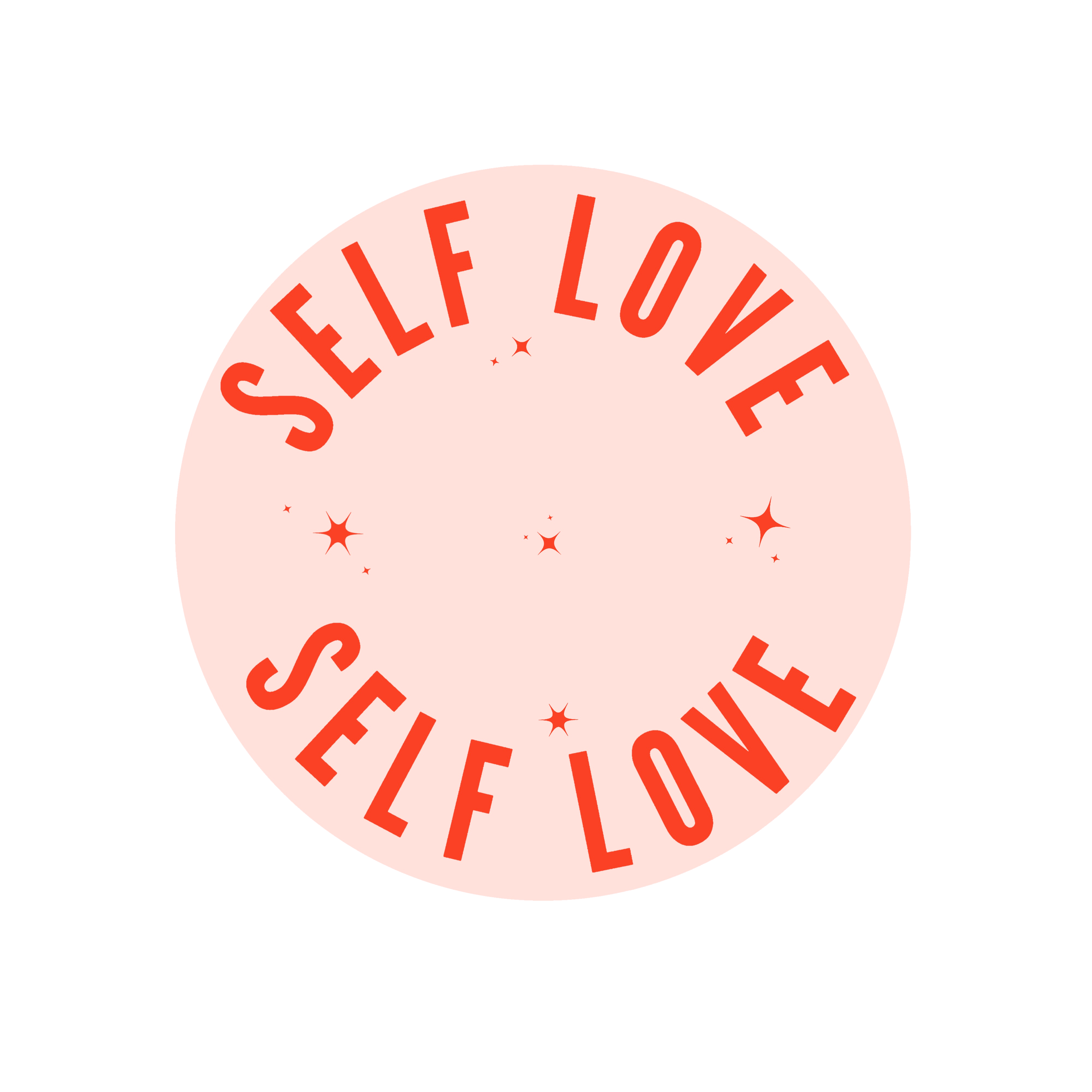 Self Love Circle Window/Mirror Decal – Jes Rose
