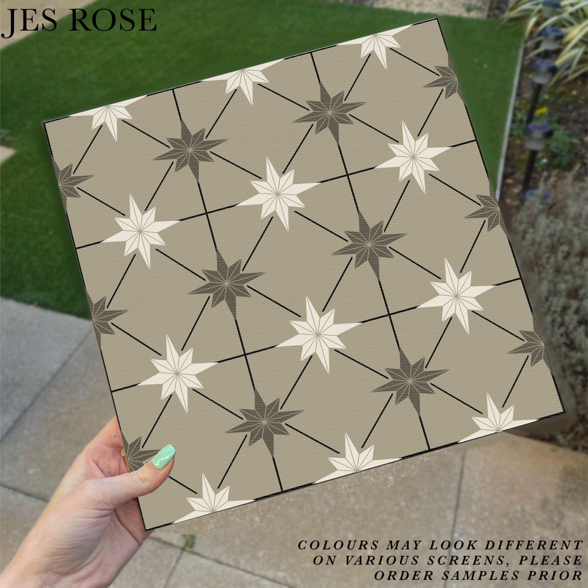 Astral Diamond Sage Premium Peel & Stick Tiles – Jes Rose