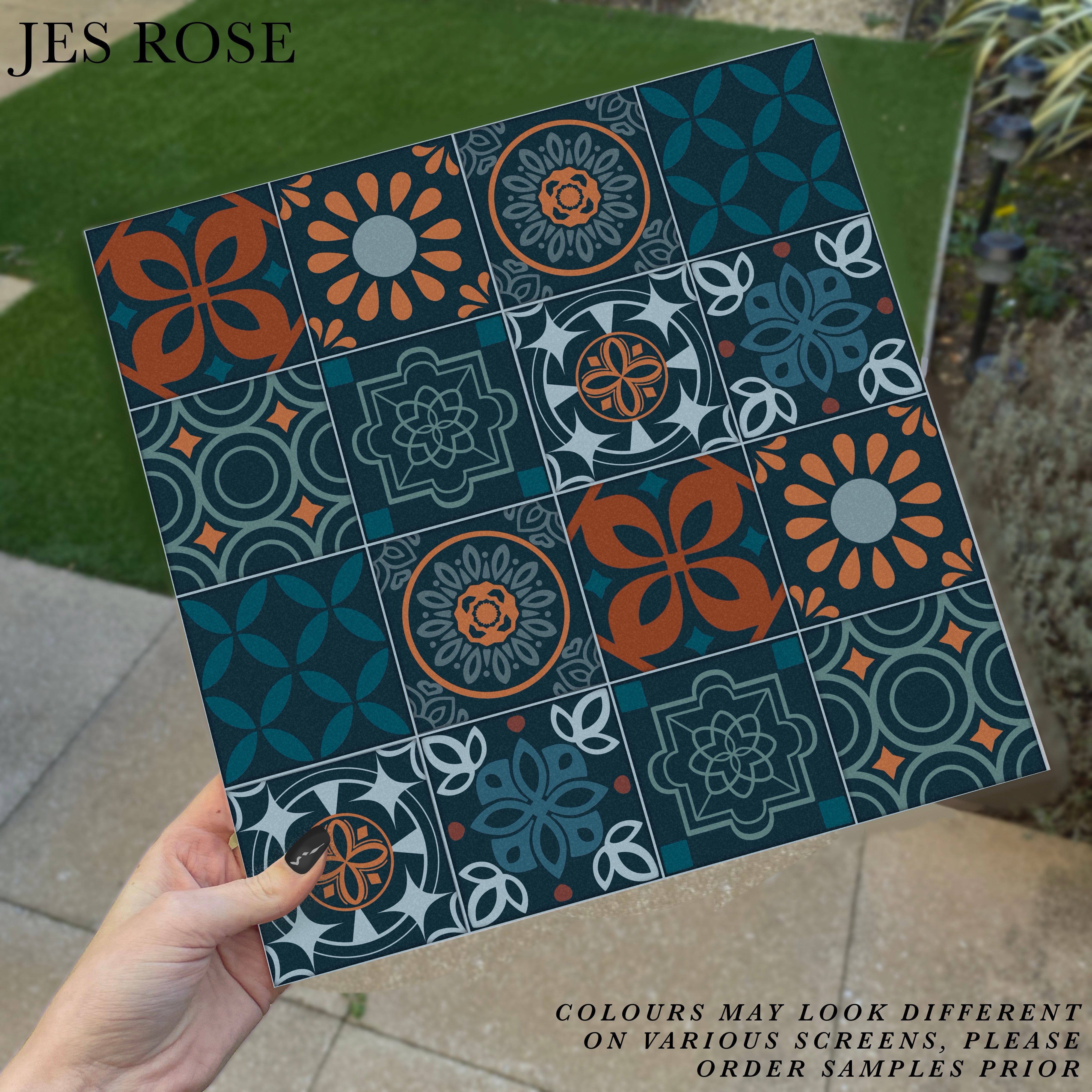Mosaic Retro Premium Peel & Stick Tiles – Jes Rose