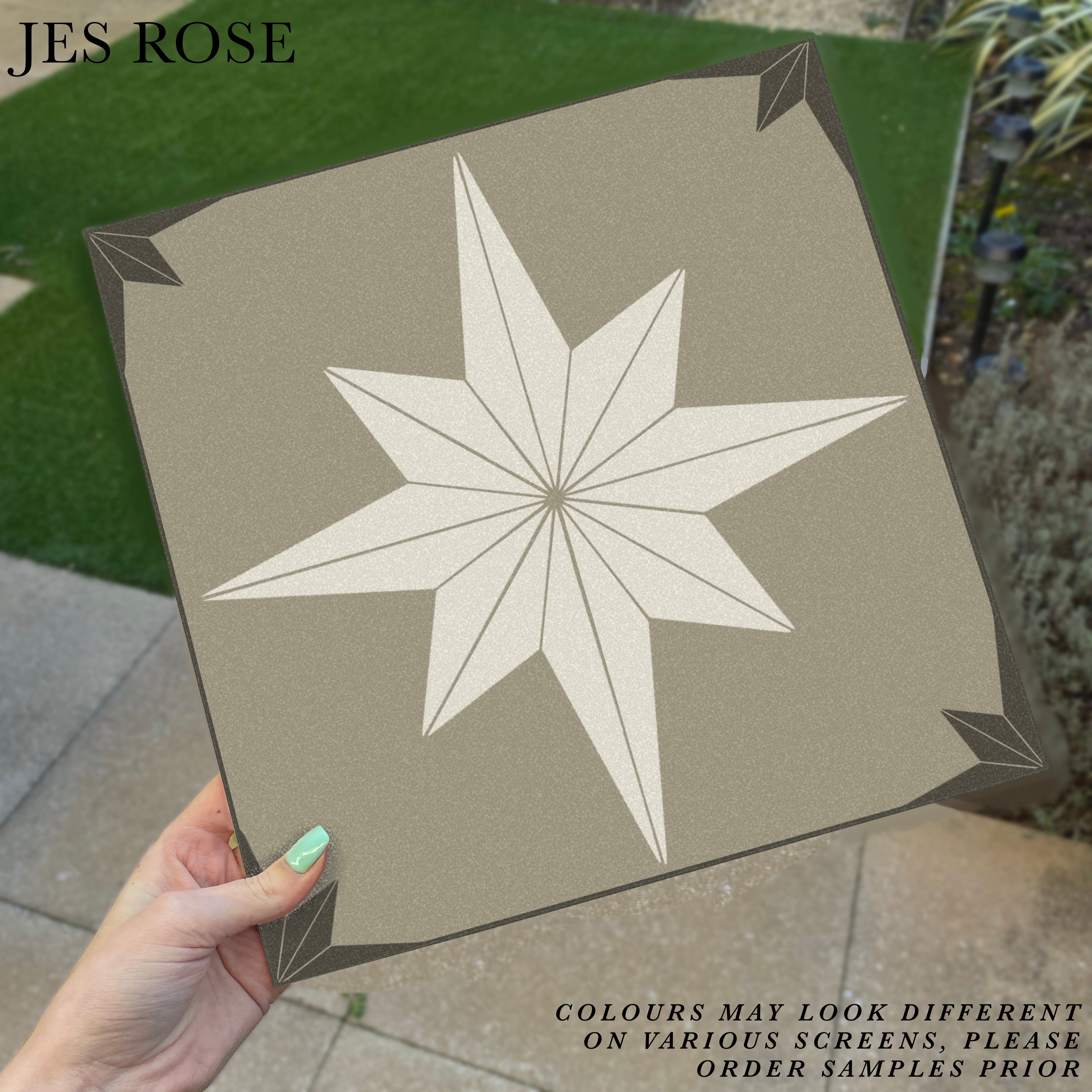 Astral Star Sage (Large) Premium Peel & Stick Tiles – Jes Rose